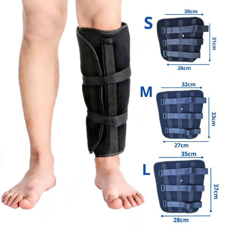 Tibial Fracture Brace Penopang Pengganti Gips Tulang Kering Penyangga ...