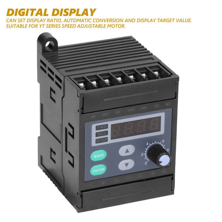 Motor Speed Controller Digital Display Built in Regulator Accessory ...