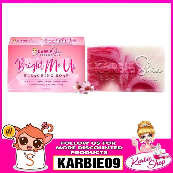 Karbie Skin Essentials Bright Me Up Bleaching Soap 135g | Lazada PH