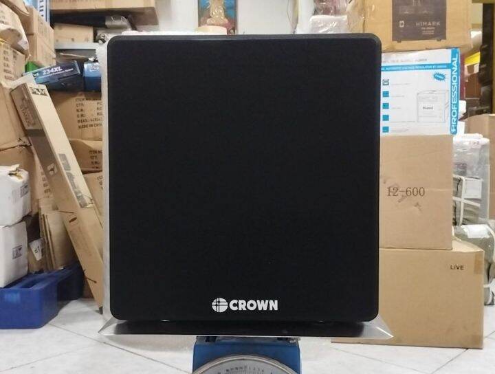 2022 Crown BW-12 350W 12 inch Active Subwoofer | Lazada PH