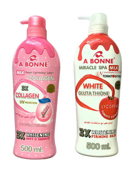 A BONNE body Lotion INTENSIVE WHITE Milk Yogurt UV PROTECTION 300ml ...
