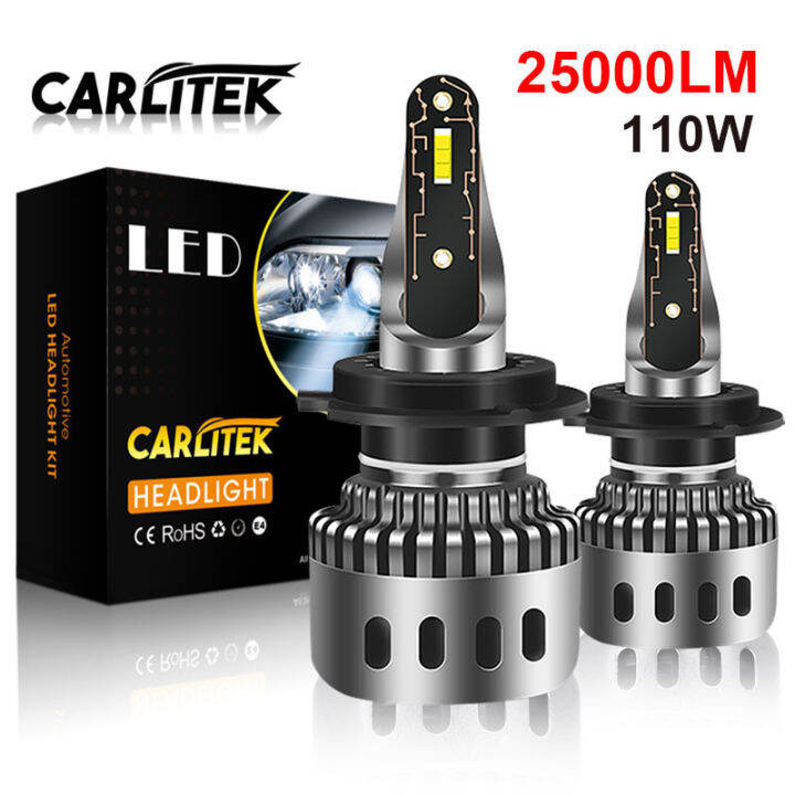 H7 LED Canbus 20000LM Car Headlight Bulbs H11 LED H4 HB3 9005 9006 9012 LED Ultra Thin Diode PTF ...