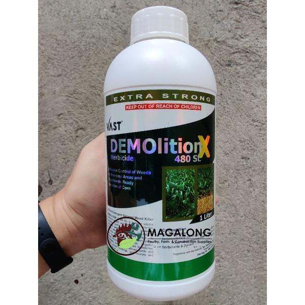 DEMOLITION X 480 SL (NON-SELECTIVE GLYPHOSATE HERBICIDE) [BETTER THAN ...