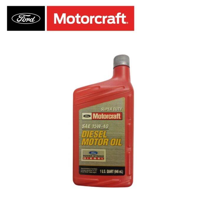 【COD】 Ford Motorcraft SAE 15W-40 Diesel Motor Oil Super Duty 15W40 ...