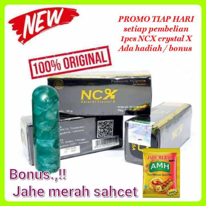 CRYSTAL X - NCX ORIGINAL NASA BPOM BISA SCAN BARCODE - NCX ORIGINAL ...