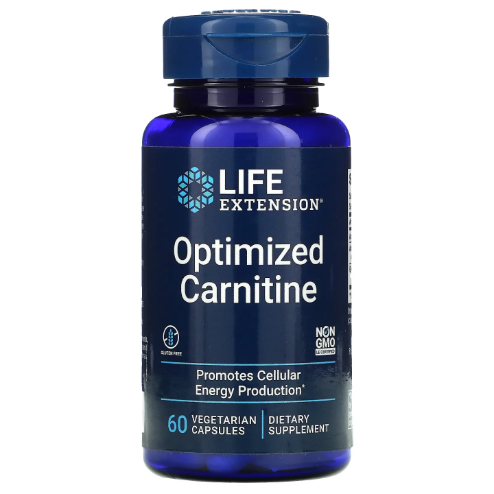 Life Extension, Optimized Carnitine, 60 Vegetarian Capsules | Lazada PH