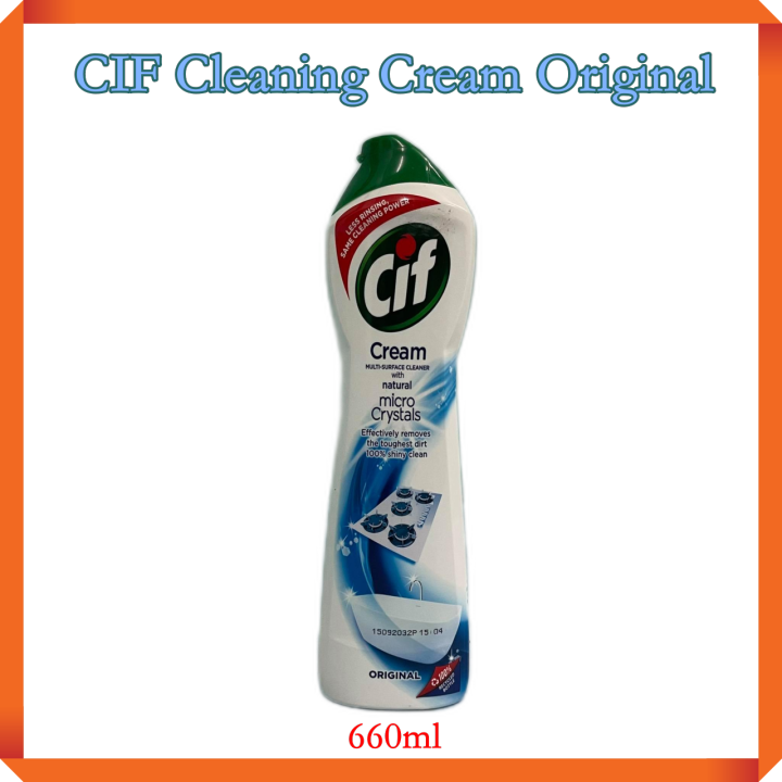 【Ready Stock】CIF Cleaning Cream Original (660ml/bottle) | Lazada