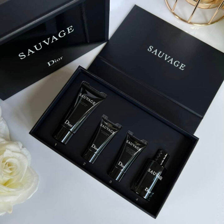 เซ็ทน้ำหอม Dior Sauvage The Ritual Miniature Set | Lazada.co.th