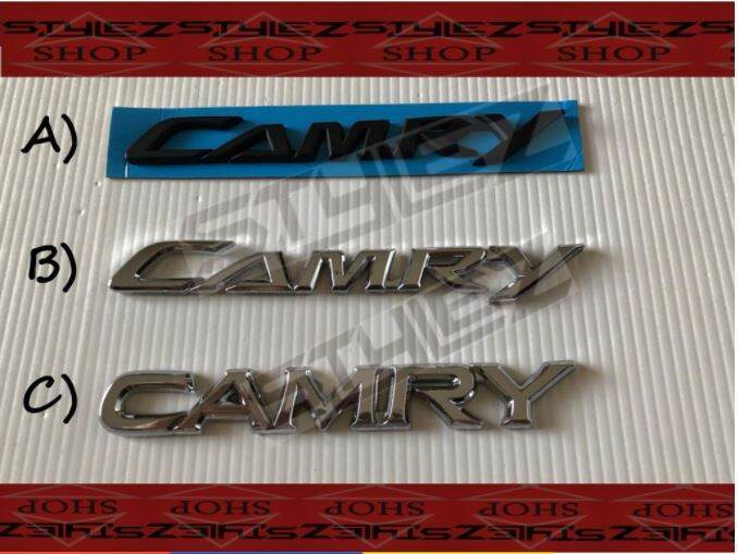 EMBLEM LOGO FOR TOYOTA CAMRY | Lazada
