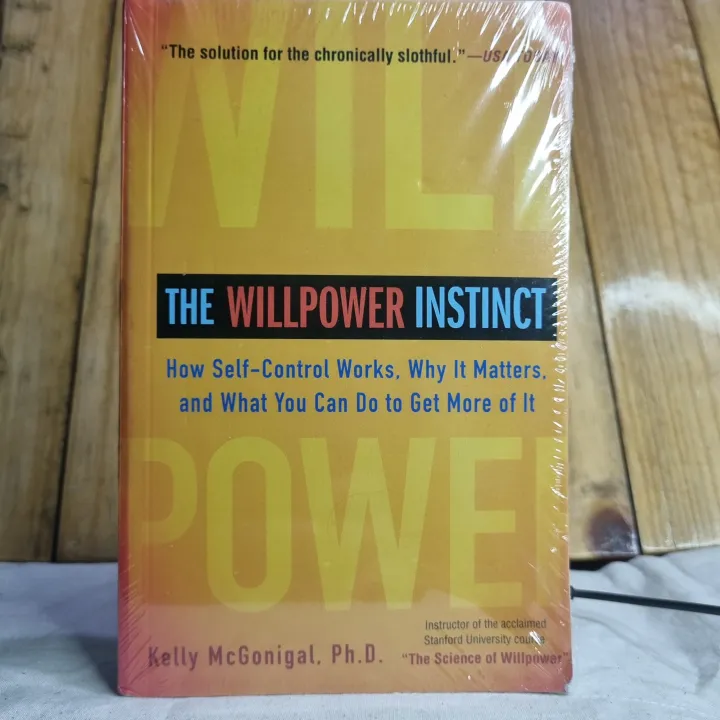 NEW! The Willpower Instinct Paperback Book by Kelly McGonigal | Lazada PH