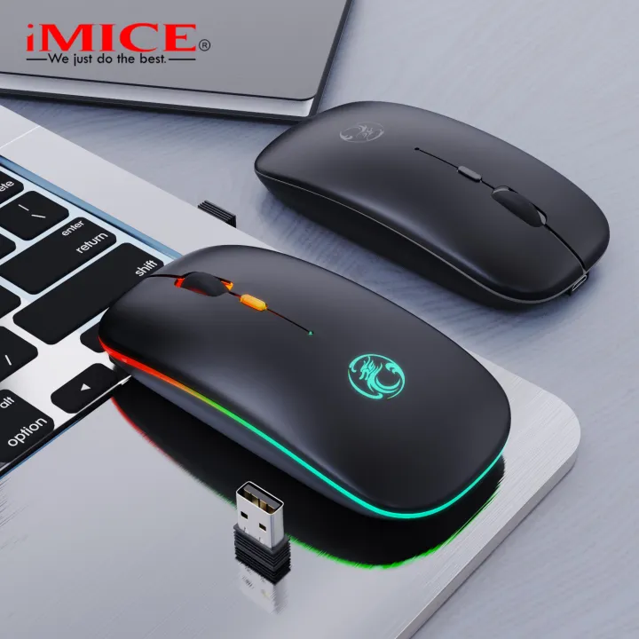 IMICE E-1300 Wireless Dual Mode Mouse Rechargeable Mouse | Lazada PH