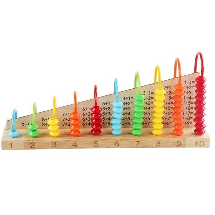 Kids Wooden Toys Child Abacus Counting Beads Maths Learning Educational ... Kids Wooden Toys Child Abacus Counting Beads Maths Learning Educational ...
