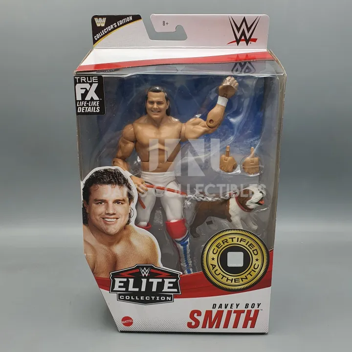 Mattel WWE Elite 82 Collector's Edition Davey Boy Smith The British ...