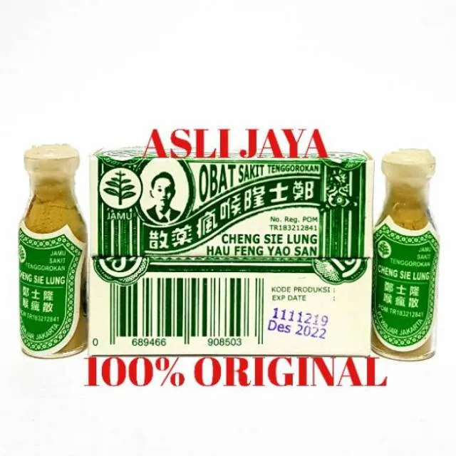 Cheng Sie Lung Hau Fung San - Obat Sariawan | Lazada Indonesia