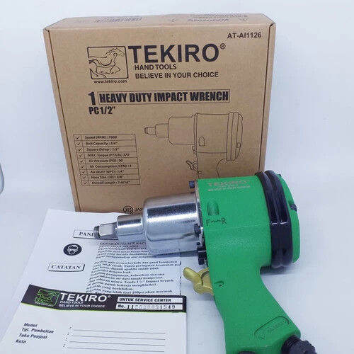 TEKIRO Air Impact Wrench 1/2" / Heavy Duty Mesin Bor angin 1/2 inch ...