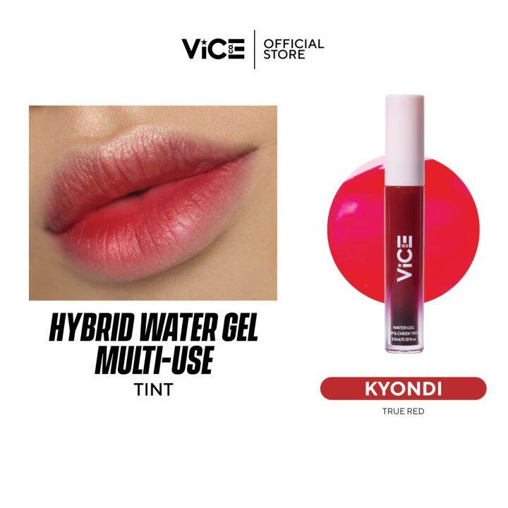 Vice Cosmetics Water Gel Lip and Cheek Tint Kyondi | Lazada PH