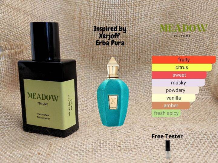 Meadow Parfum inspired by Xerjoff Erba Pura For Unisex | Lazada Indonesia