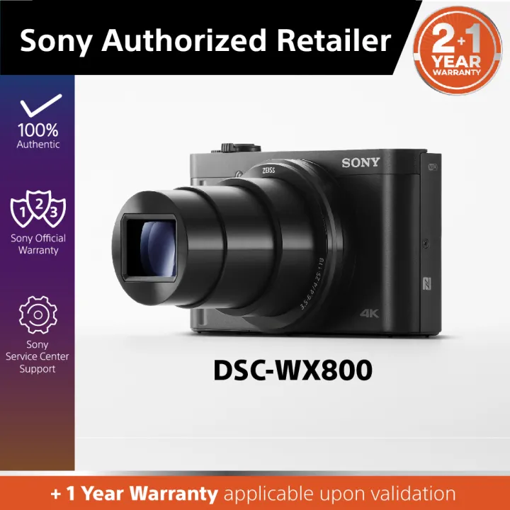 Sony DSC-WX800/WX800 Compact High-zoom Camera | 4K Recording | Lazada PH