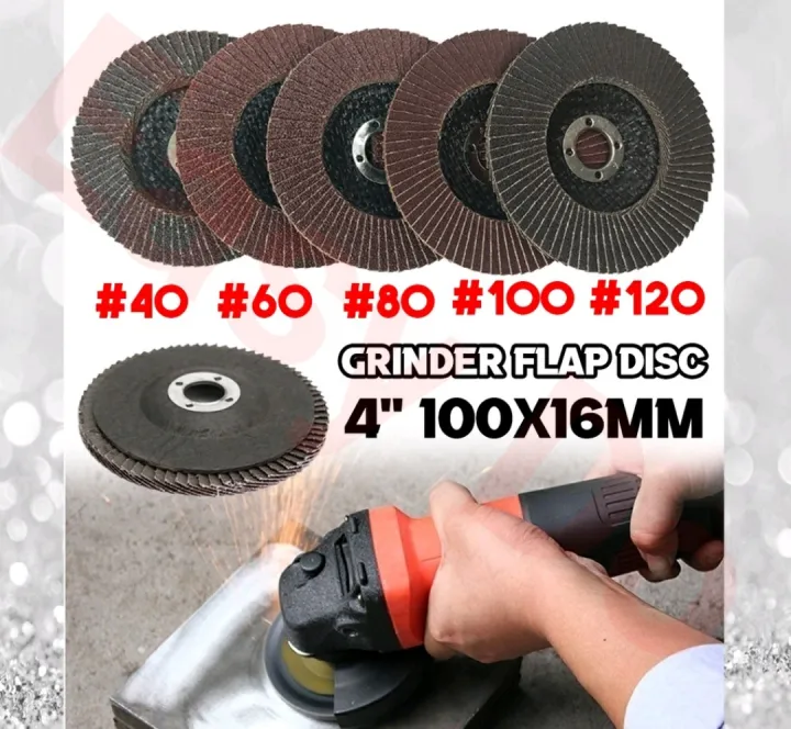 4 INCH Flap Disc Sand Paper Flap Disc Abrasive Flap Disc Steel ...