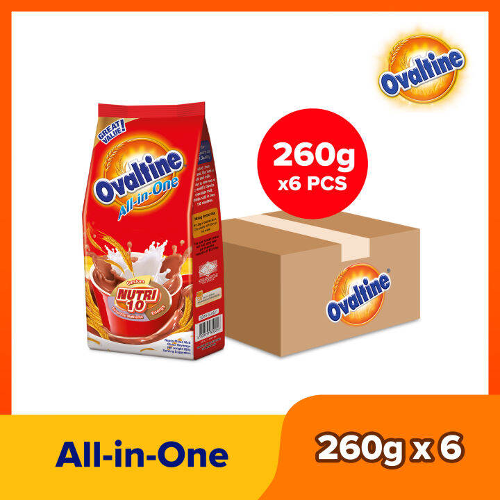 Ovaltine All-In-One 260g Set of 6 | Lazada PH