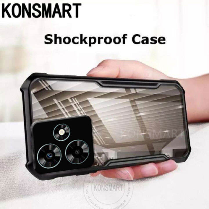 KONSMART เคส INFINIX SMART 8 Smart8 / Tecno POP8 20C Spark20 SparkGO 2024ซิลิโคนใสฝาครอบโทรศัพท์ ...