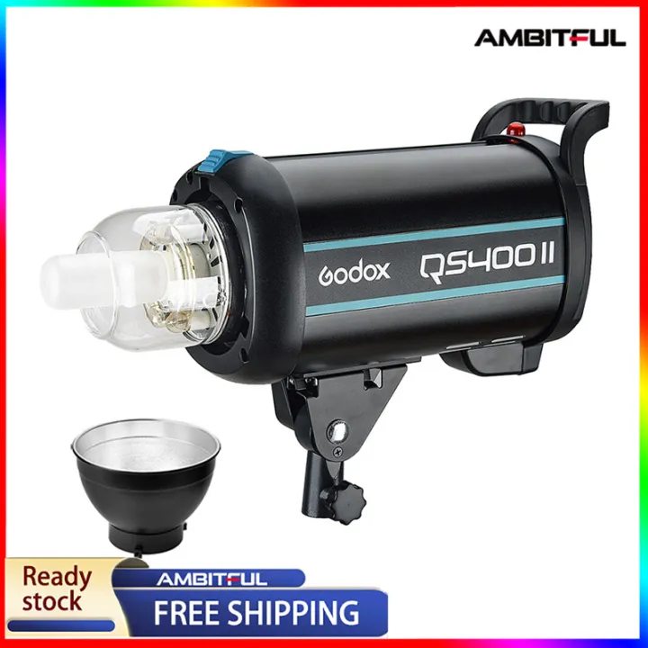 Godox QT400II 400WS GN65 1/8000s High Speed Sync Flash Strobe Light ...