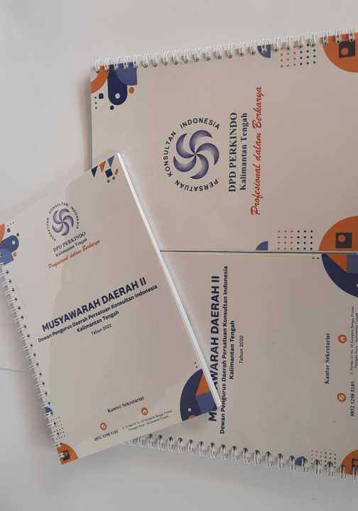 Cetak Notebook Blocknote Spiral Custom untuk kantor sekolah perusahaan ...