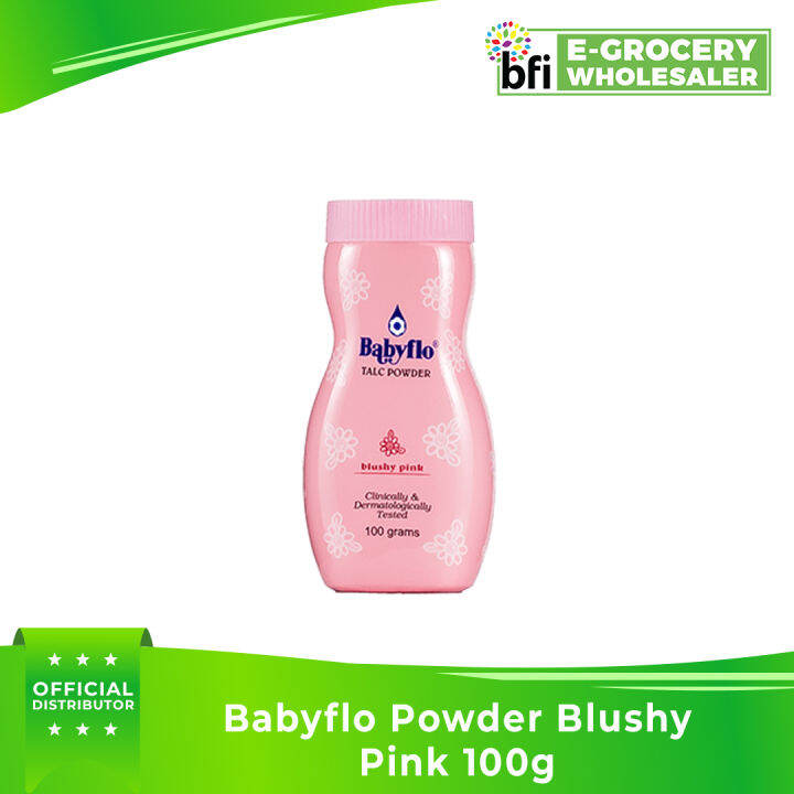 BFI Babyflo Powder Blushy Pink 100g | Lazada PH