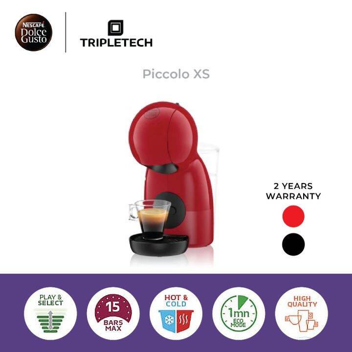 NDG NESCAFE Dolce Gusto® Piccolo XS Coffee Machine (Black) | Lazada