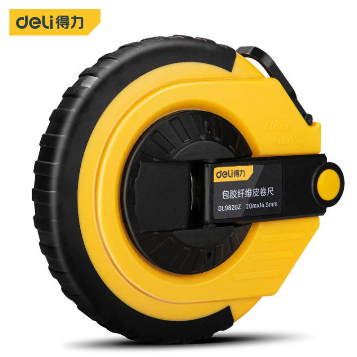 Deli tool kit, rubber fiber ruler, meter ruler, leather tape, soft tape, 20m, 30m, 50m, folding ...