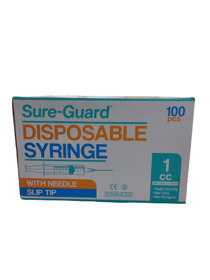 Sureguard Disposable Syringe 1cc | Lazada PH