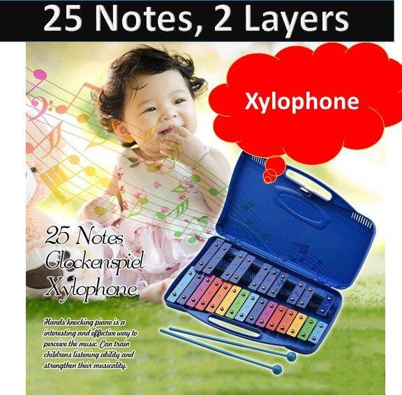 Pinkfong Classic Music Xylophone 25 Notes Alat Permainan Muzik Kanak ...
