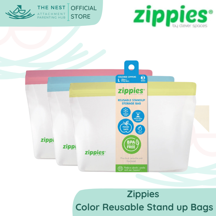 Zippies Color Reusable Stand up Bags | Lazada PH