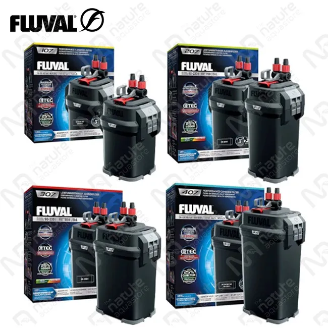 Fluval High Performance Aquarium Canister Filter 107, 207, 307, 407 ...