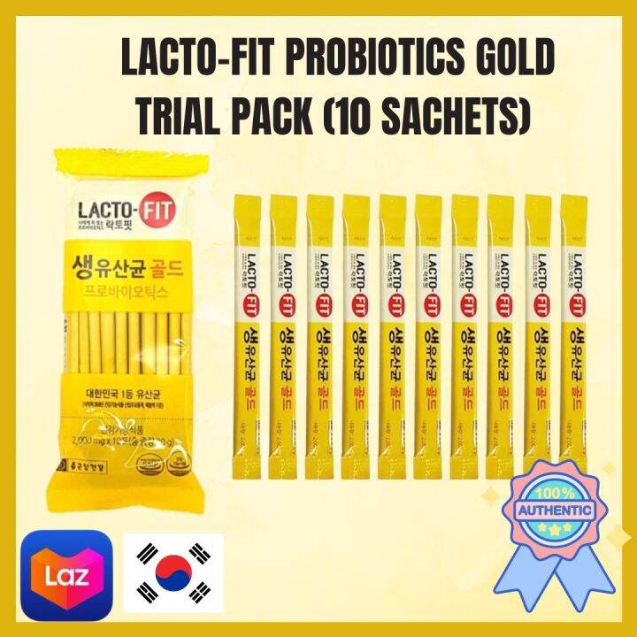 Lacto-Fit Probiotics Gold Trial Pack (10 Sachets) | Lazada PH