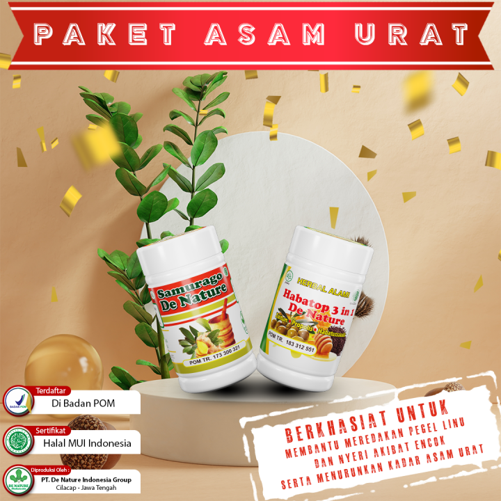 OBAT ASAM URAT 100% HERBAL ALAMI | Lazada Indonesia