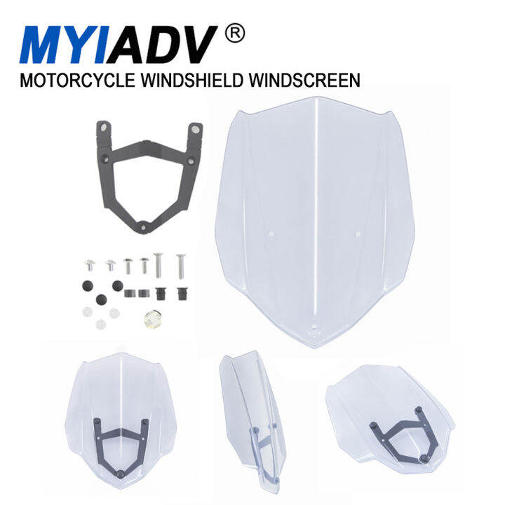 Sport Windshield Windscreen For Yamaha MT03 MT-03 2016 2017-2019 ...