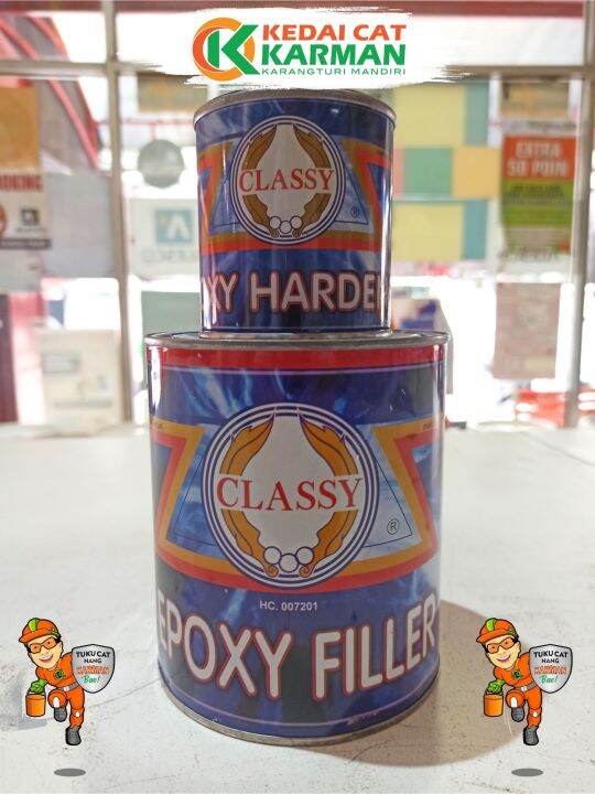 CAT DASAR EPOXY CLASSY - CAT DASAR ANTI KARAT MOBIL MOTOR BESI | Lazada ...