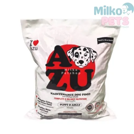 AZU Dog Food (1kg) for Puppy and Adult with Complete Balanced Nutrition ...