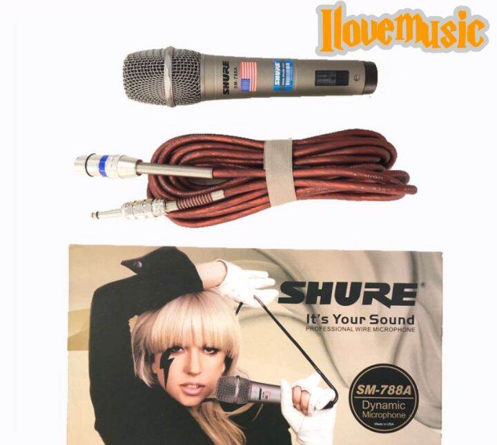 SHURE SH-959/SM-90A/sm-788a microphone for videoke /karaoke machine *please take note of the ...