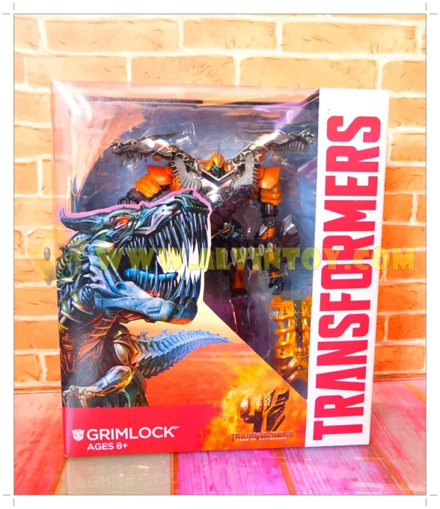 ส่งเร็วจากกทม. หุ่นยนต์ Grimlock Transformer 4 (ตัวแท้) สินค้าลิขสิทธิ์แท้จาก Hasbro | Lazada.co.th