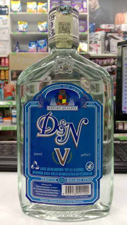 D&N VODKA 40% LIQOUR DRINKS 350ML (ALCOHOL/NON HALAL) | Lazada