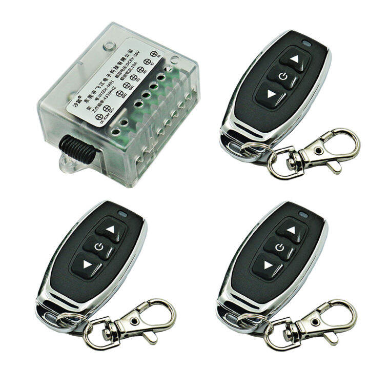 DC Motor Forward and Reverse Remote Control Switch 8-36V 10A CW CCW ...