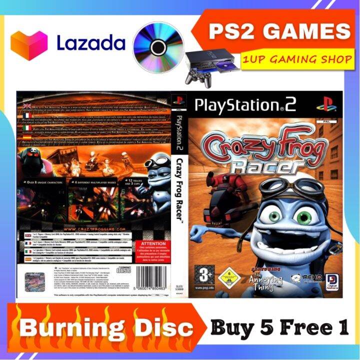 Kaset DVD Game PS2 Crazy Frog Arcade Racer | Lazada Indonesia