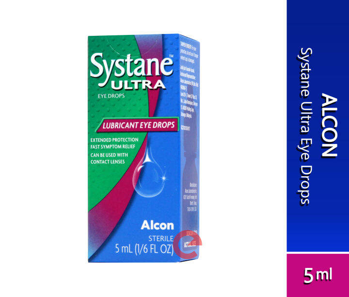 Alcon Systane Ultra Lubricant Eye Drops 5ML | Lazada