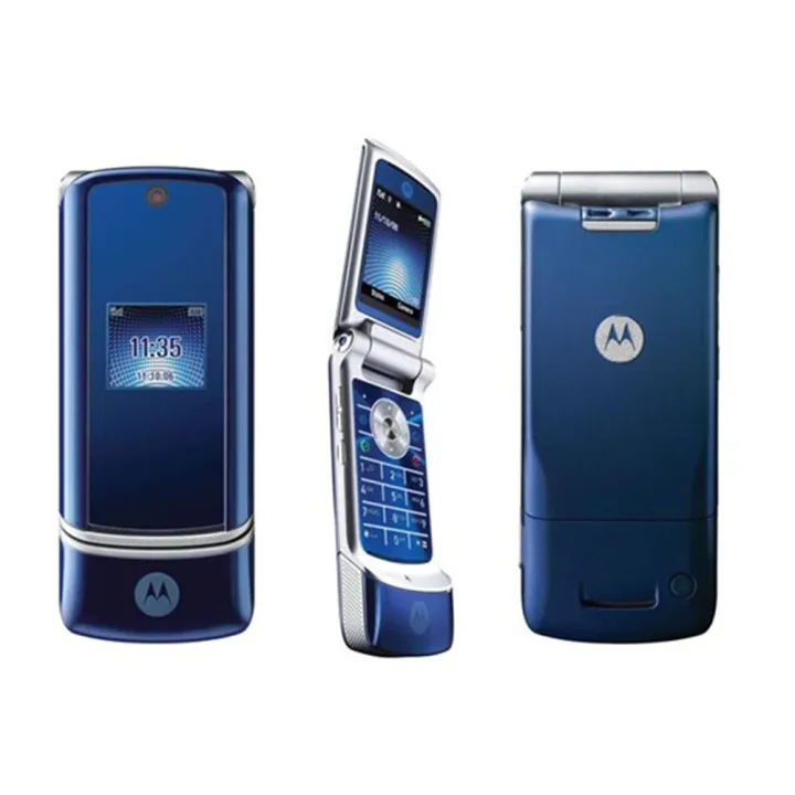 K1 100% Original Motorola Krzr K1 GSM 2MP Camera Bluetooth Java ...