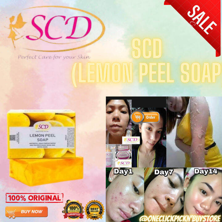 SCD LEMON SOAP ORIGINAL - Pampaputi pampakinis pampatanggal ng peklat ...