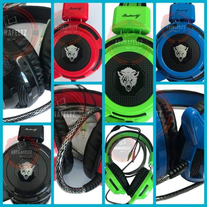 ☉V8 Non Led Gaming Headset Badwolf | Lazada PH