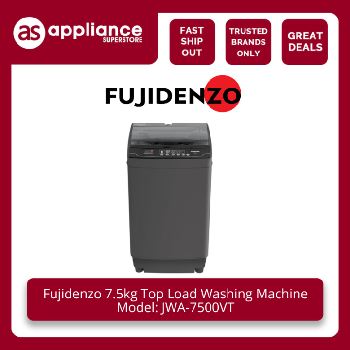 Fujidenzo 7.5kg Top Load Washing Machine JWA-7500VT | Lazada PH