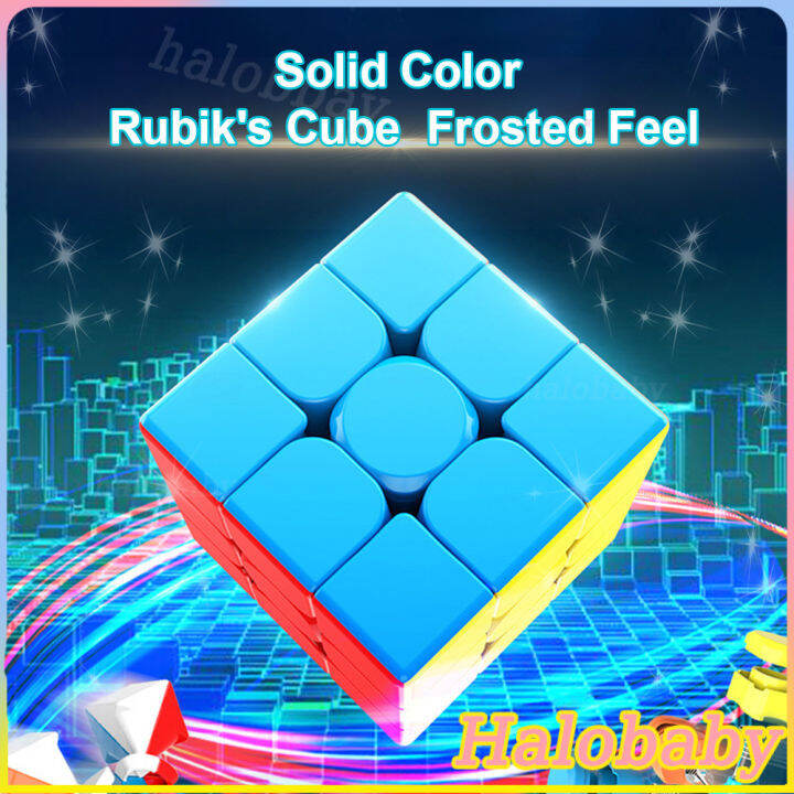 【Halo】Stickerless magic cube for kids 3x3x3 Rubik's Cube | Lazada PH